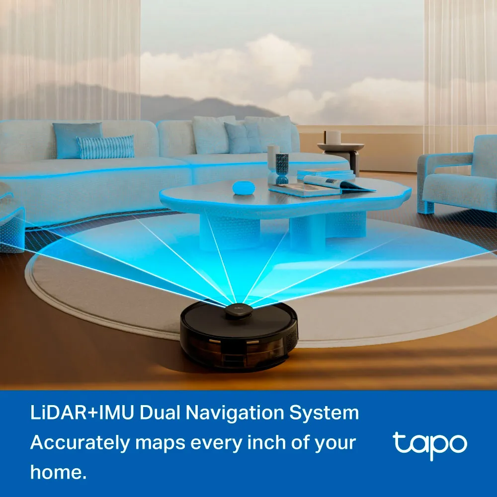 Tp-link Tapo RV30 Max Plus vacuum cleaner robot with auto-empty dock ...