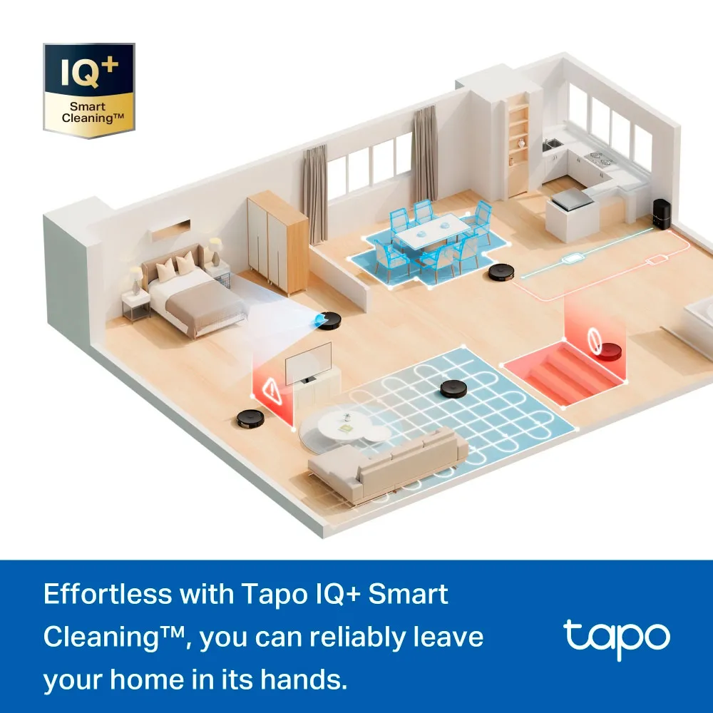 Tp-link Tapo RV30 Max Plus vacuum cleaner robot with auto-empty dock ...