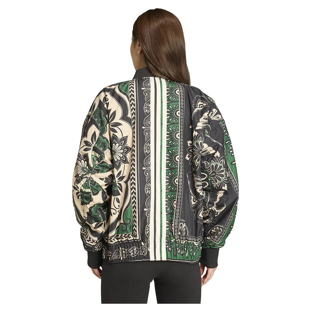 adidas X Farm Varsity jacket Green | Dressinn