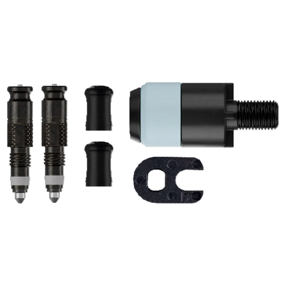 Schwalbe SV-SCV Convertion Valve Adapter, Silver | Bikeinn