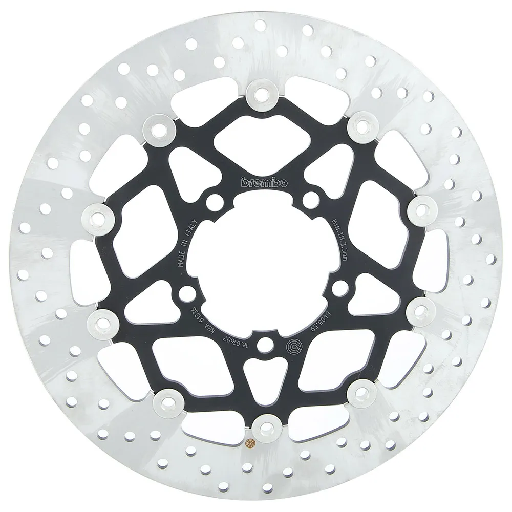 Brembo 78B40859 floating brake disc Silver | Motardinn