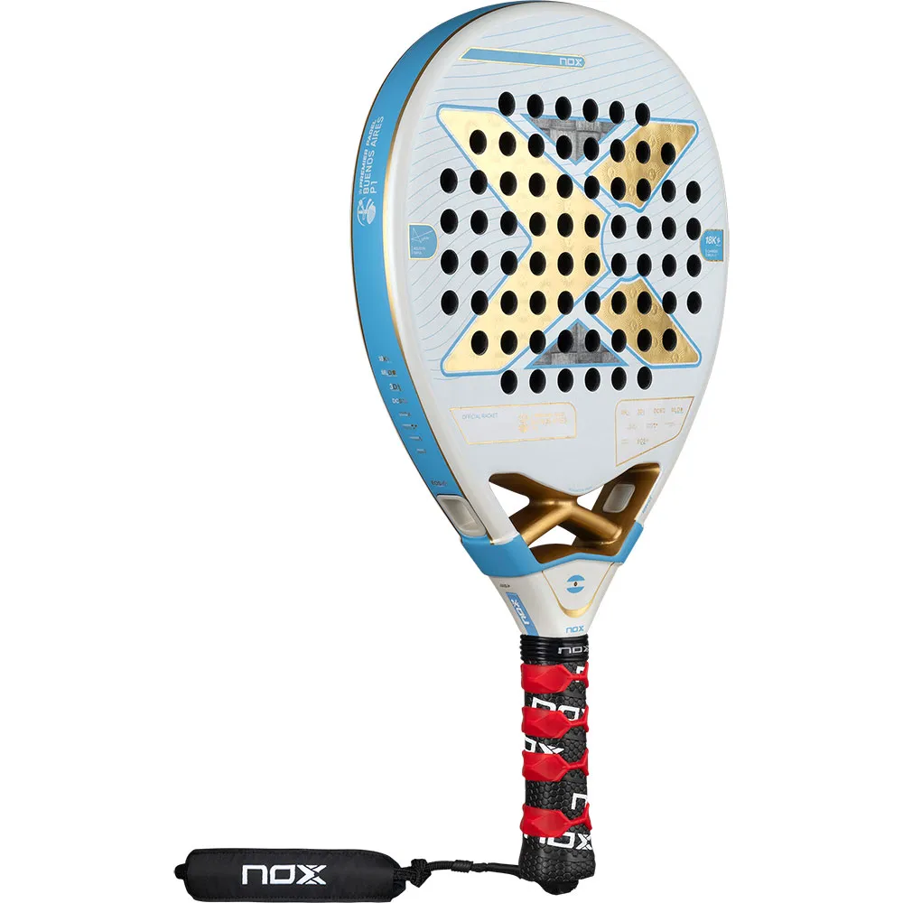 Nox Pala de pádel Pack at genius official racket bap1 Plateado| Smashinn