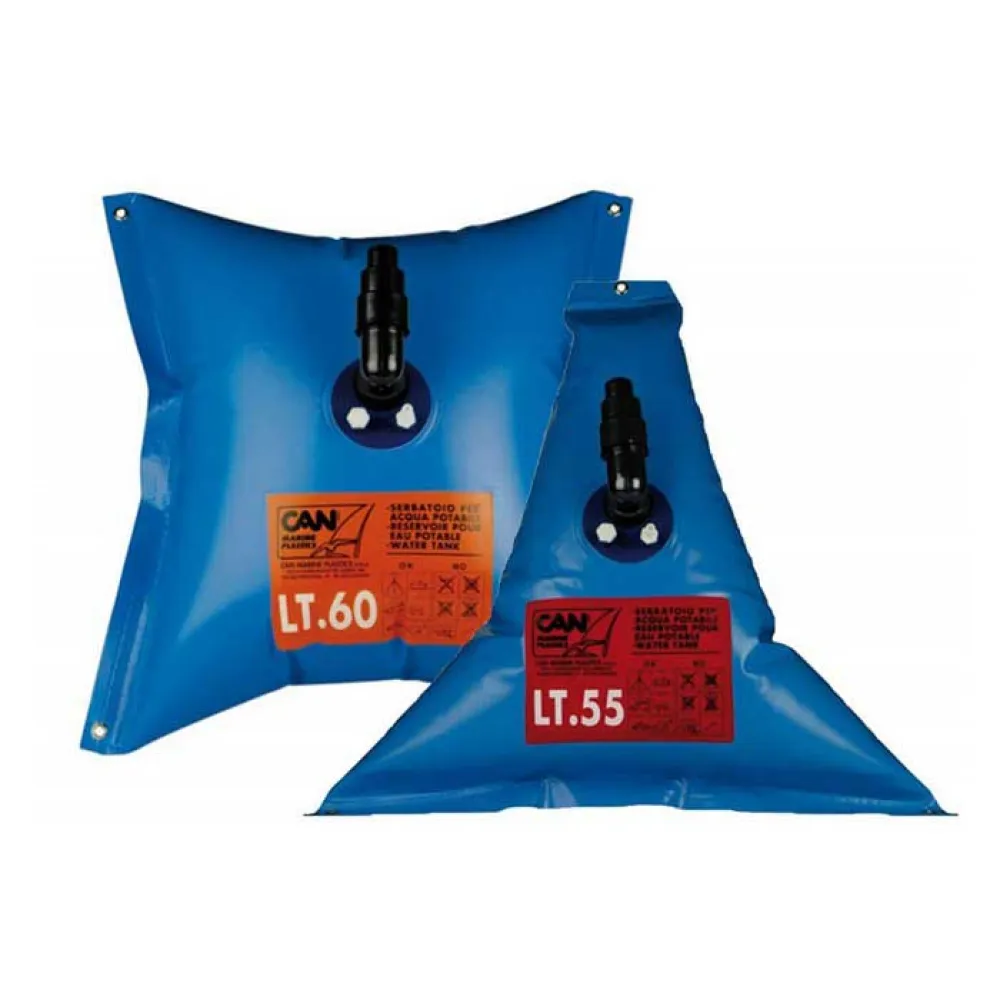 Can-sb Tanque de água flexível triangular 100L Azul | Waveinn