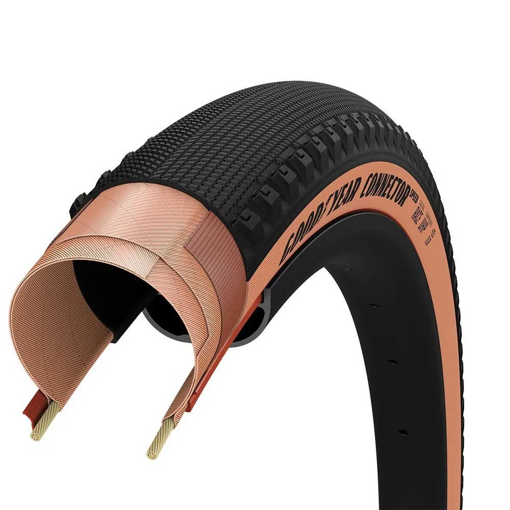 Goodyear Connector Speed Race Tubeless 700 x 50 graveldäck, Brun | Bikeinn