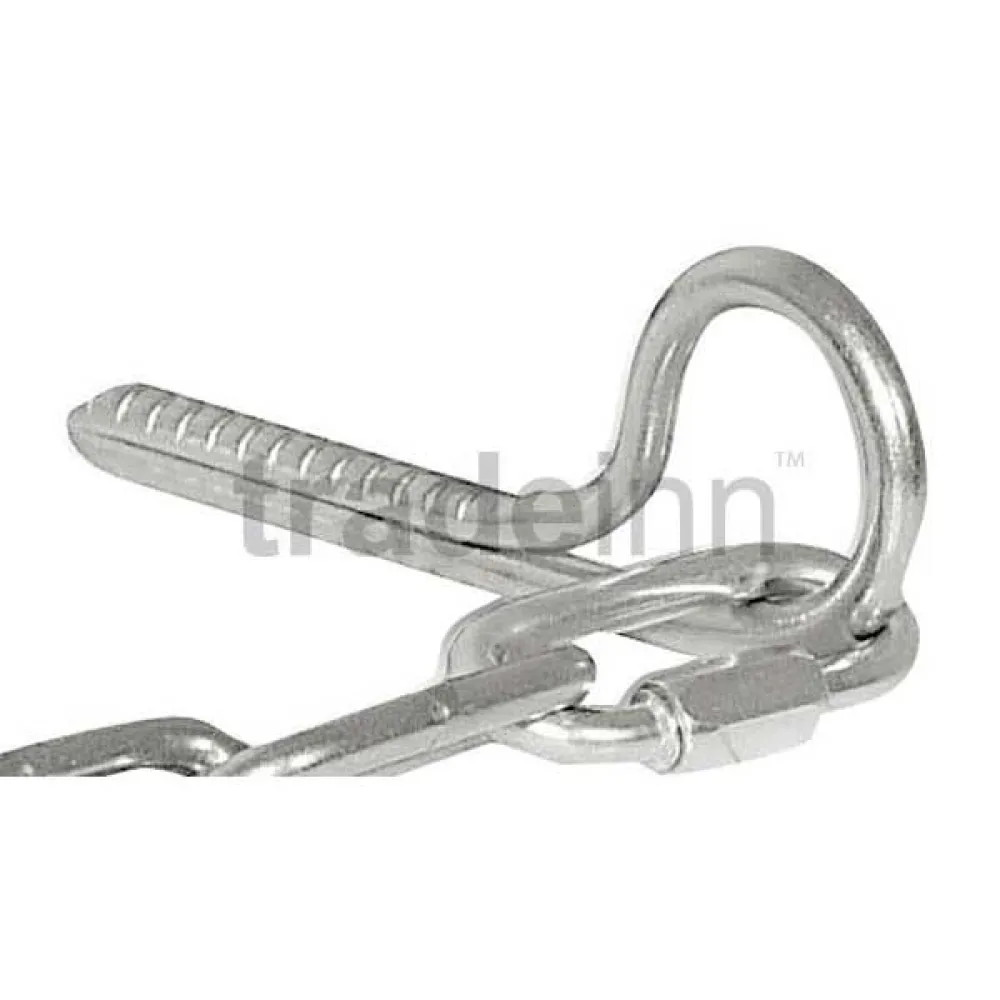 Salewa Rock Anchors With Chain And Ring Silver | Trekkinn