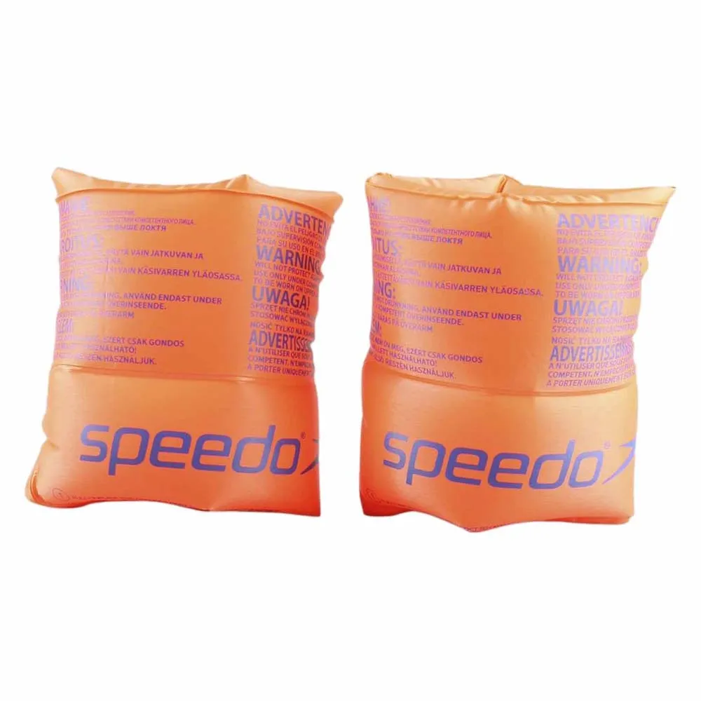 Speedo Roll-Up Armbands Orange | Swiminn
