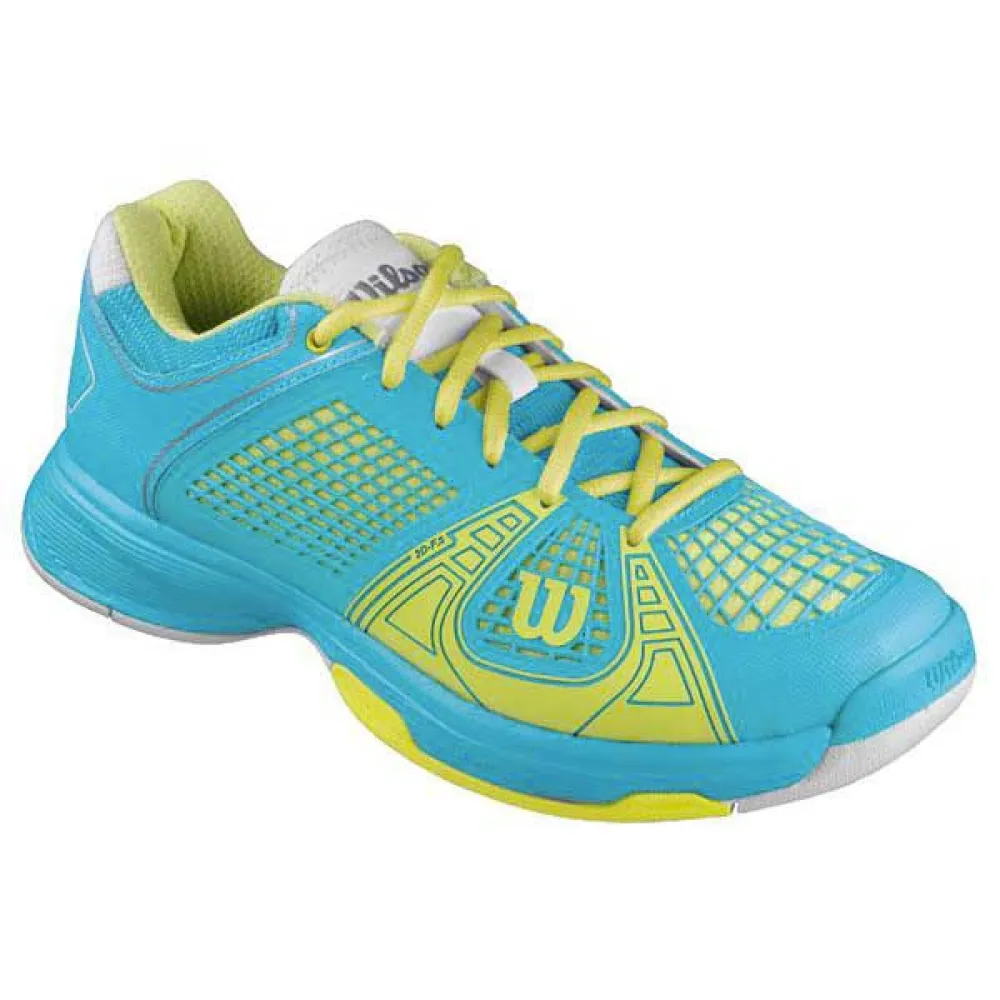 Wilson Rush Ngx Shoes Blue | Smashinn