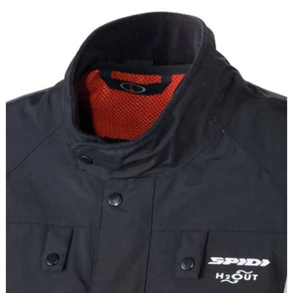 Spidi Rain Chest Evo H2Out jacket Black | Motardinn