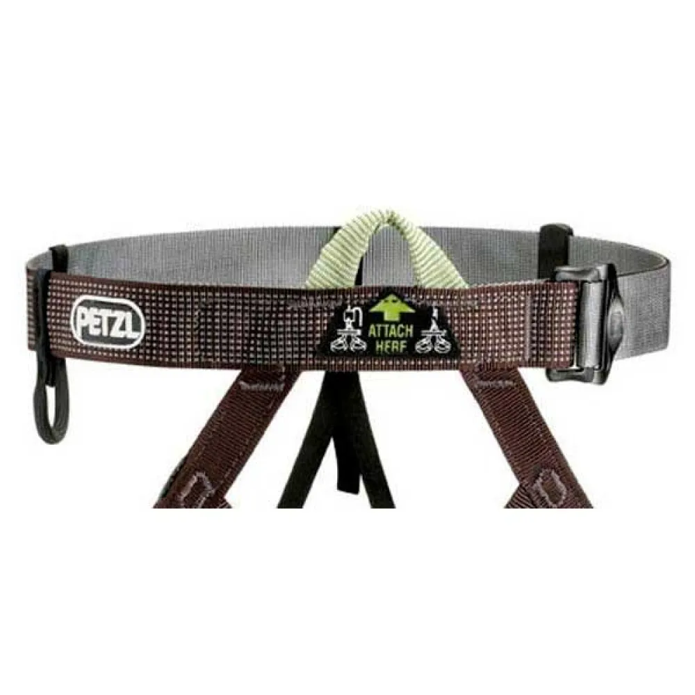 Petzl Arnés Pandion Marrón | Trekkinn