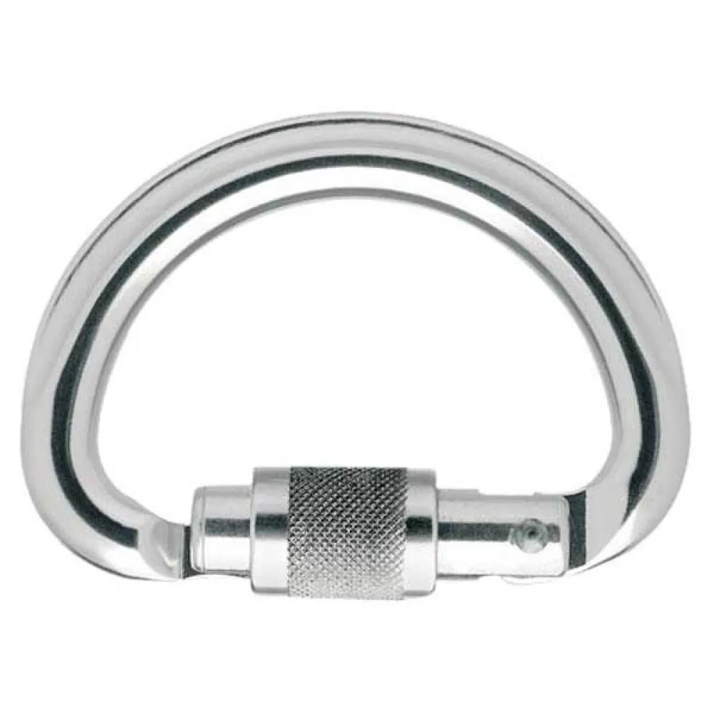 Petzl Omni Triact Lock snap hook Yellow | Trekkinn