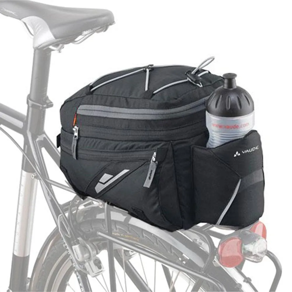 VAUDE Silkroad L 9+2L Saddlebags, Black | Bikeinn