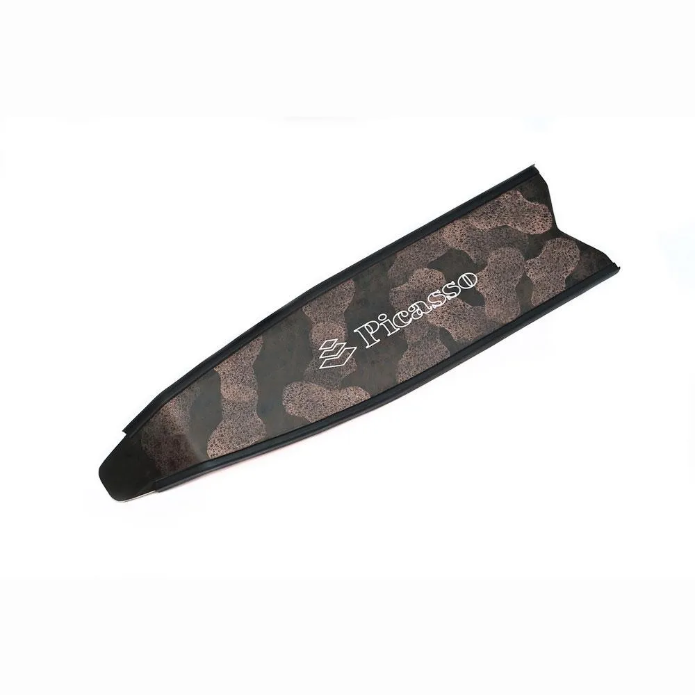 Picasso Fiber Glass Explosion fin blade Black | Diveinn