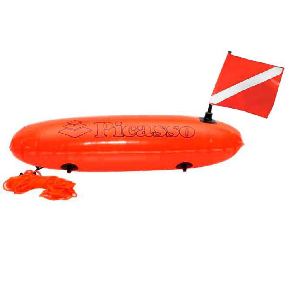 Picasso Torpedo Float Buoy Orange | Diveinn