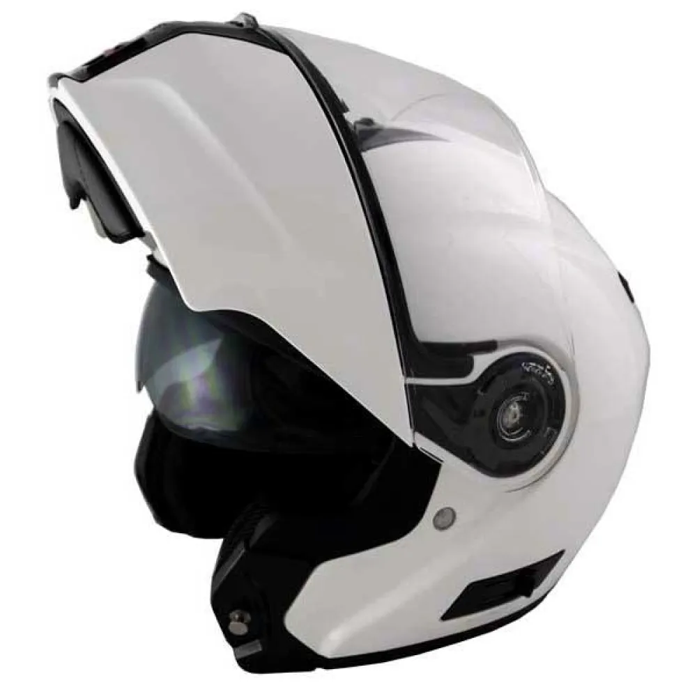 Lem Openit Modular Helmet White | Motardinn