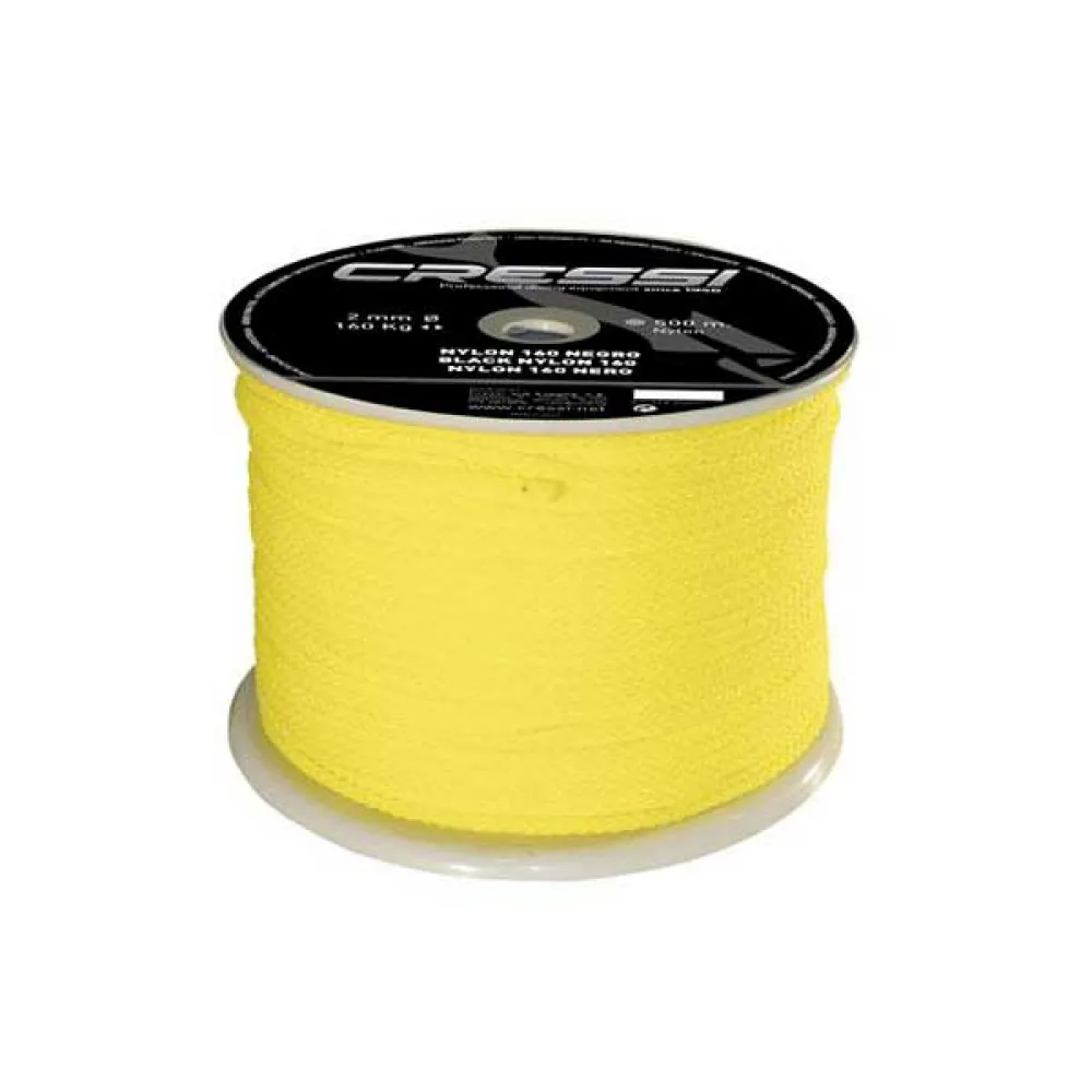Cressi Float Line Polythene for Buoy 200 m Rope Yellow | Diveinn