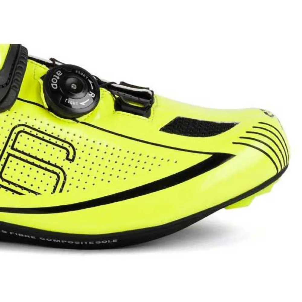Spiuk 16 Road Shoes, Yellow | Bikeinn