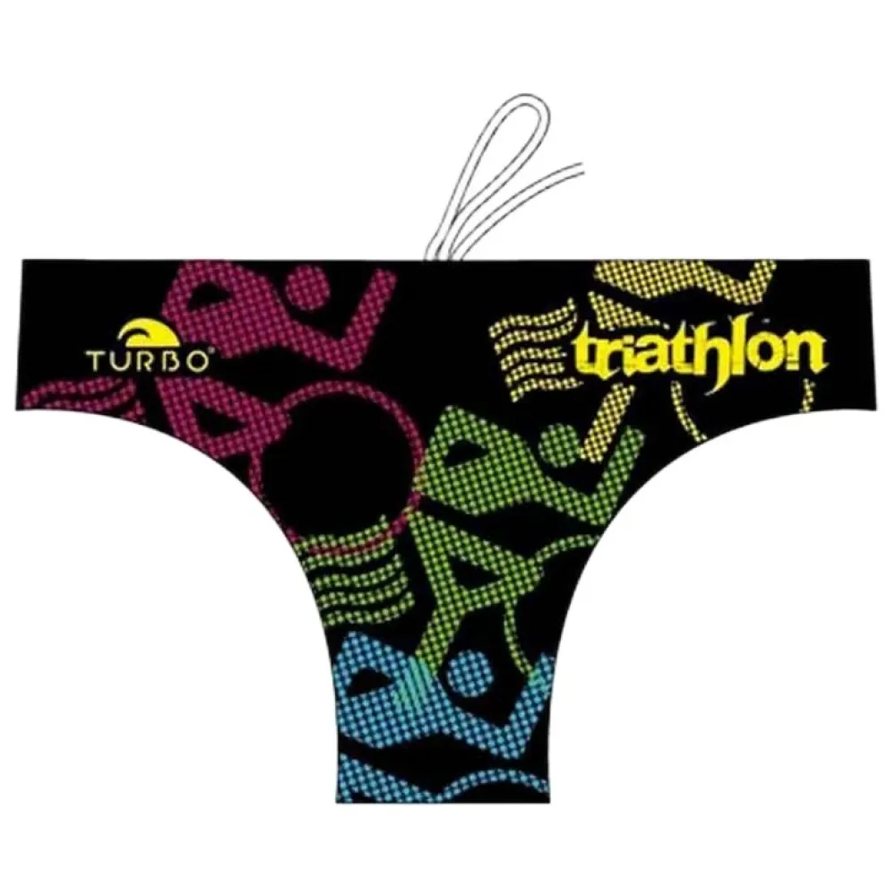 Turbo Bikes Triathlon swimming brief Black | Swiminn