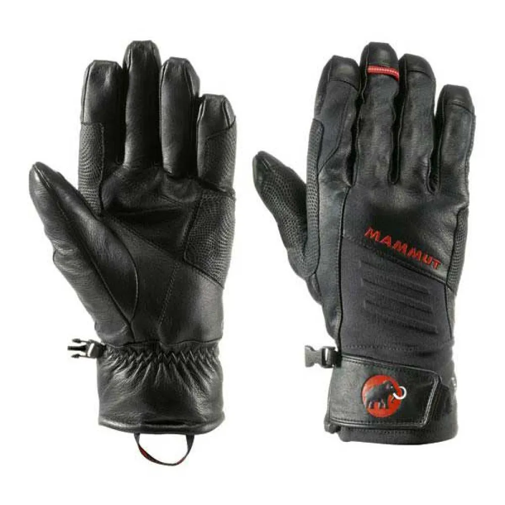 Mammut Guide Work Drytech Gloves Black | Trekkinn
