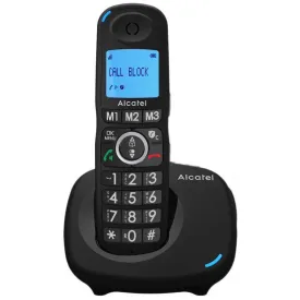 Alcatel Dect XL535 Duo Wireless Landline Phone Black | Techinn