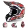 Progrip 3180-288 ABS Motocross Helmet Grey | Motardinn